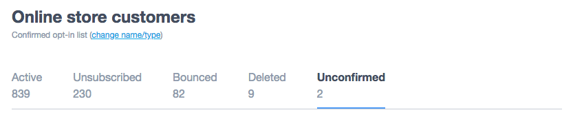 Single versus confirmed opt-in lists